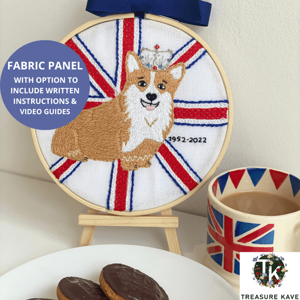 Embroidery patterns, panels and stick & stitch - Treasure Kave Embroidery