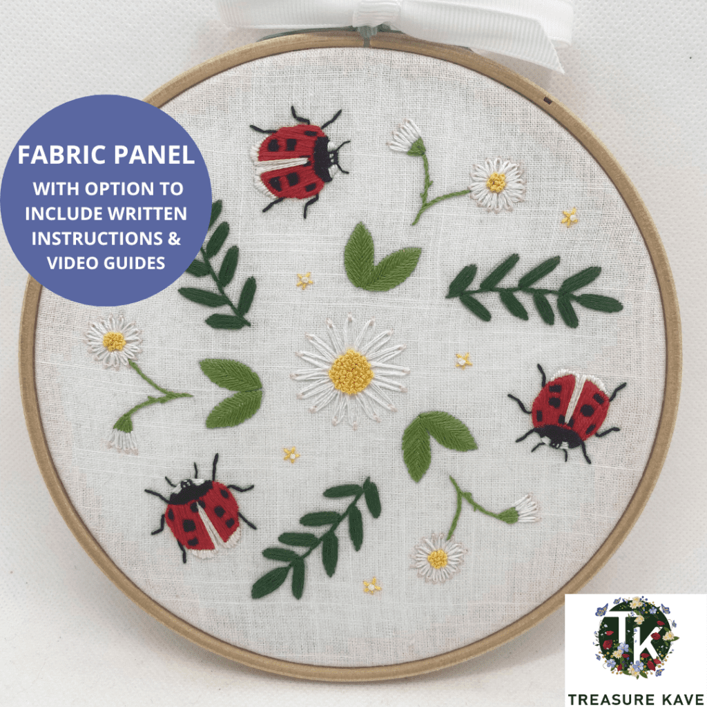 Embroidery patterns, panels and stick & stitch - Treasure Kave