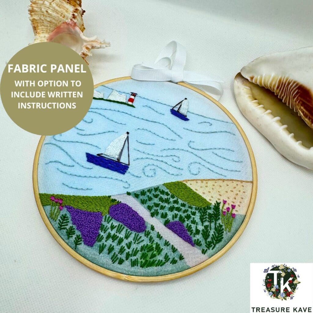 Embroidery patterns, panels and stick & stitch - Treasure Kave Embroidery